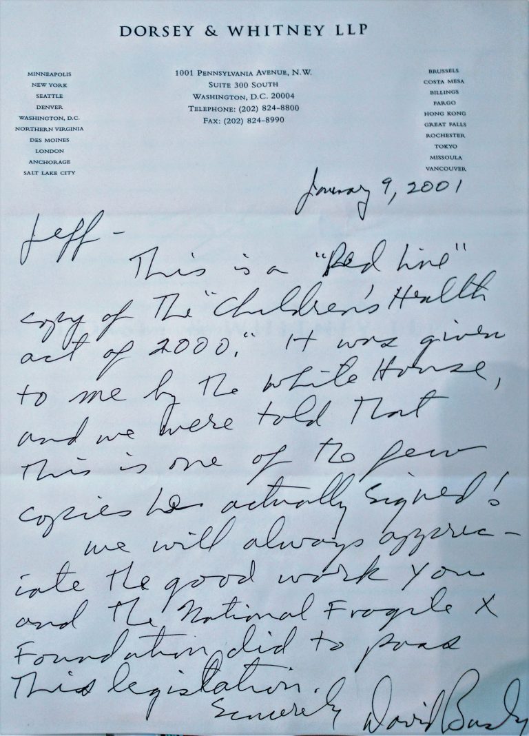 Fragile X Awareness Day Origins and a Tribute • FRAXA Research ...