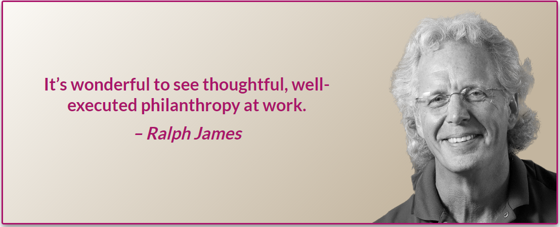 $100,000 Matching Challenge From The Robert & Ardis James Foundation ...